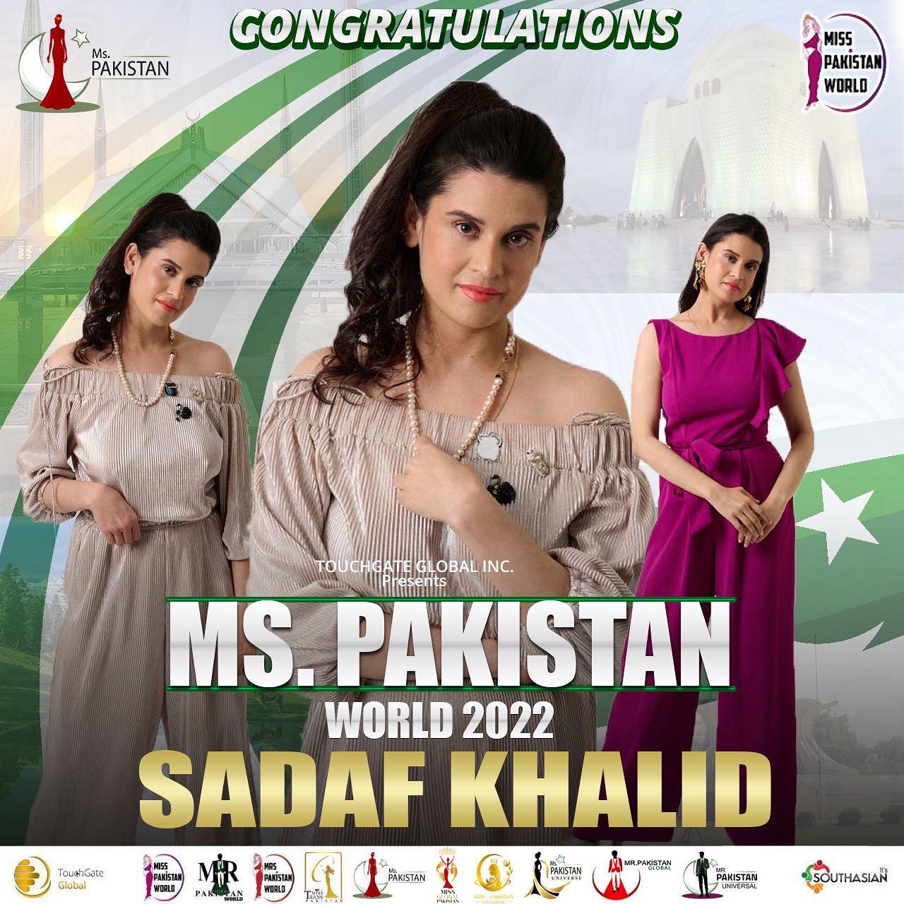 Dr. Sadaf Khalid – Ms. Pakistan World 2022 Interview | MISS PAKISTAN WORLD