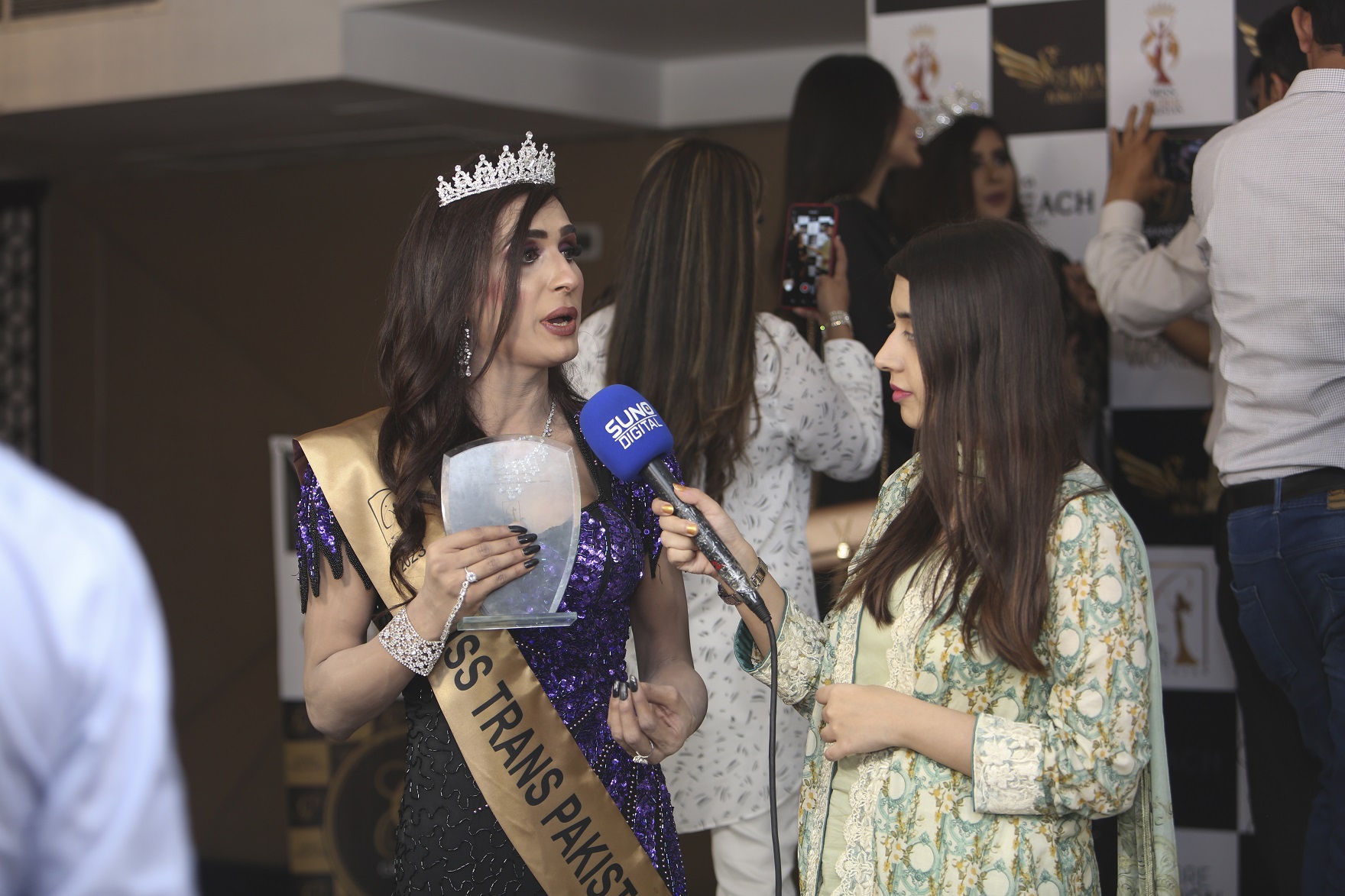 Alina Khan crowned Miss Trans Pakistan 2023 | MISS PAKISTAN WORLD